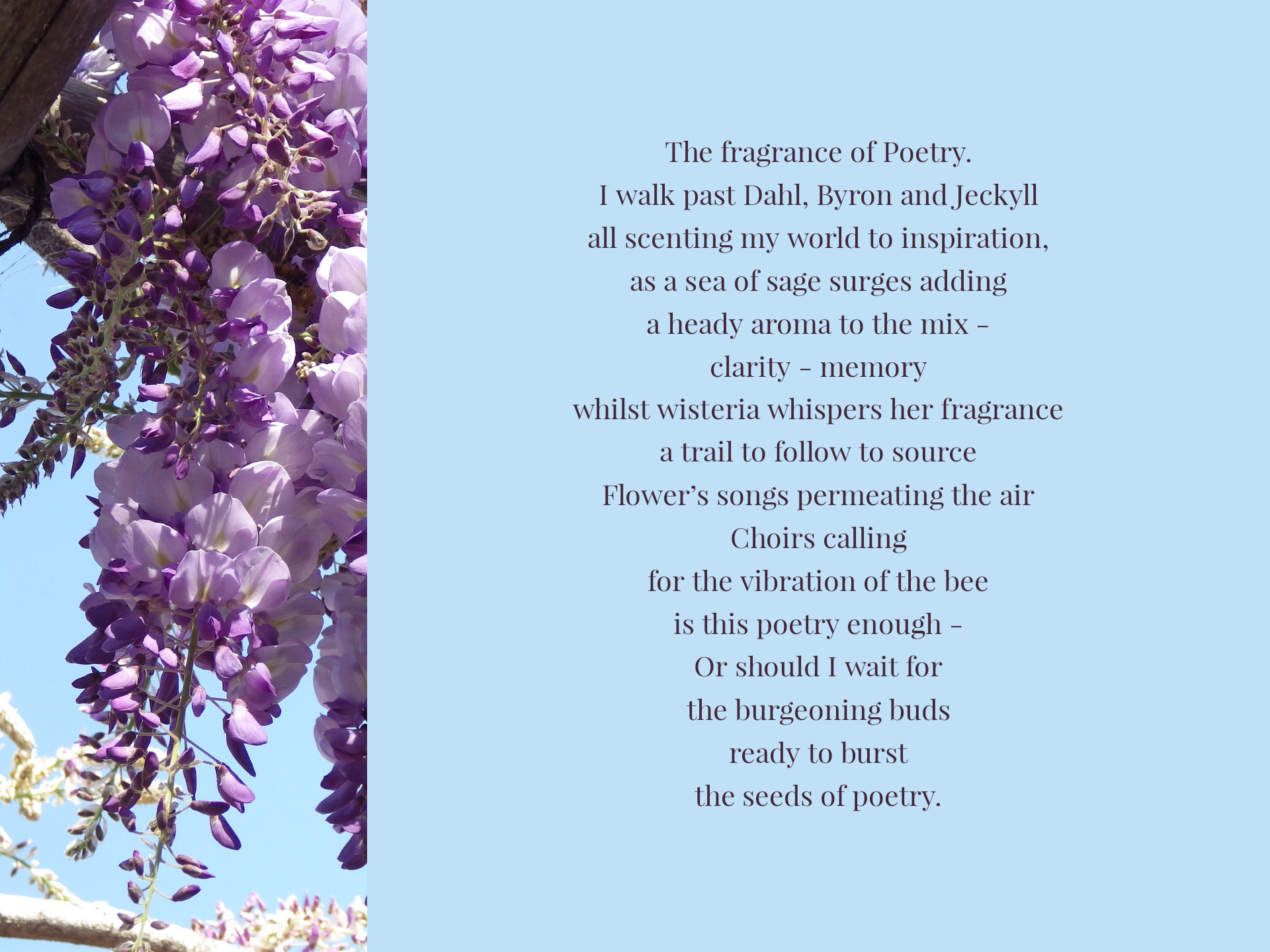 Micro poetry The fragrance of Poetry. – Making Words Sing in Poetry and ...
